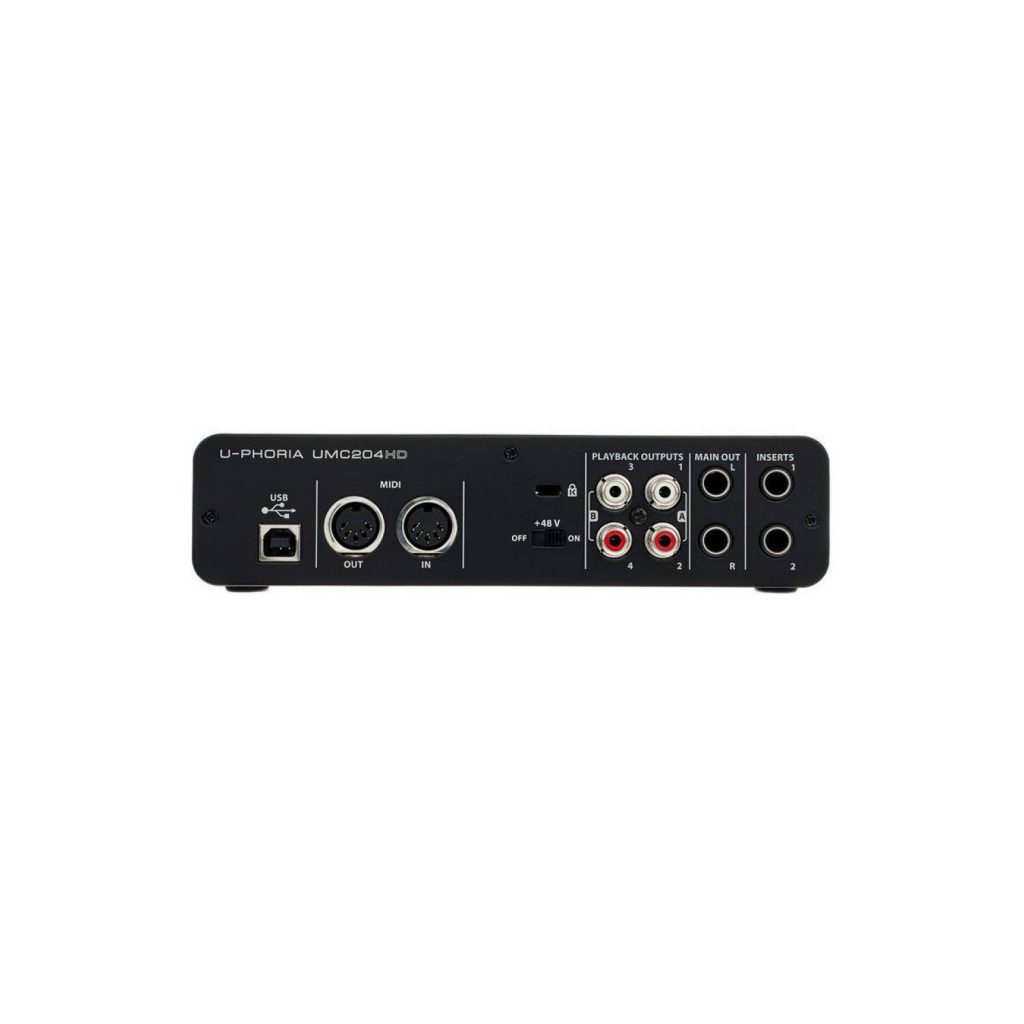Behringer Umc204Hd interface - AUDIO SPACE