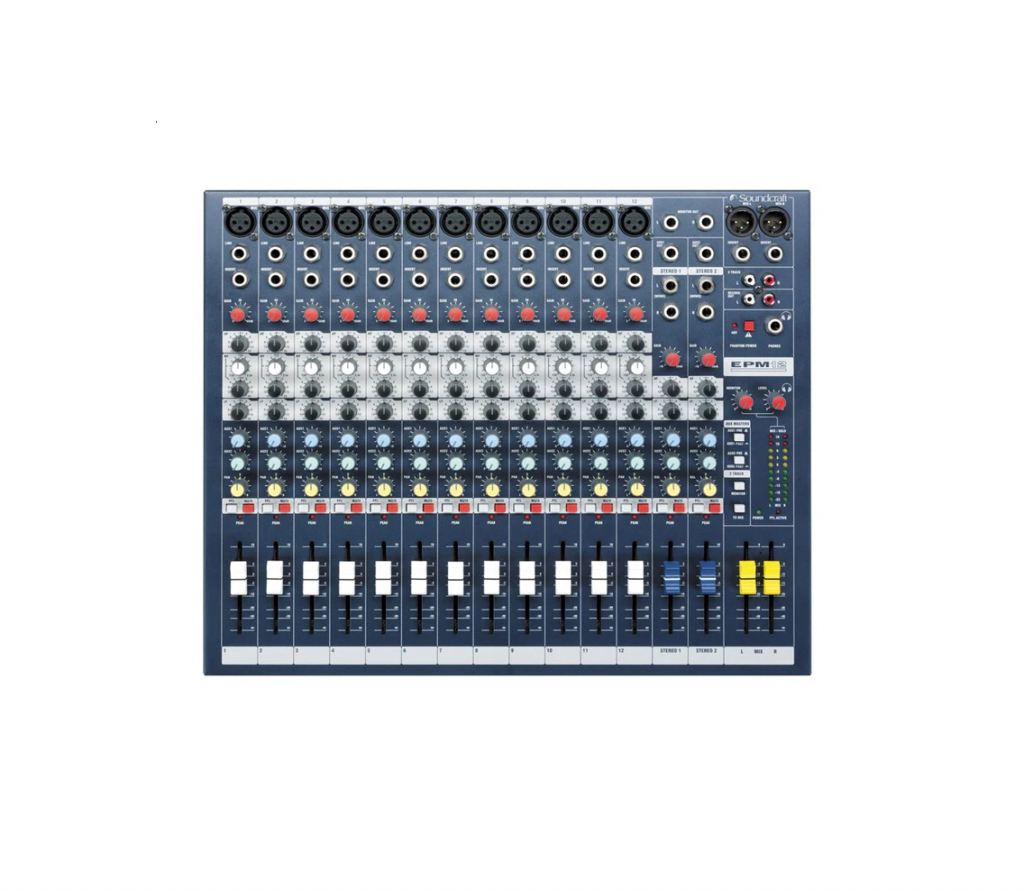 Soundcraft EPM12 Mezclador 12 Canales - AUDIO SPACE