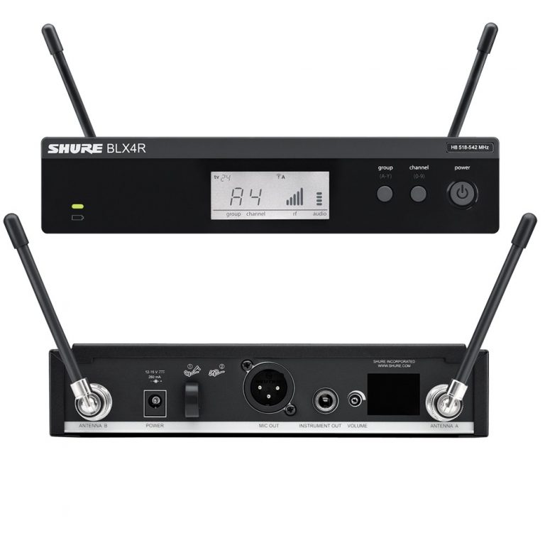 Shure Blx24r/sm58 Microfono Inalambrico / incluye kit de soporte para montar en rack - AUDIO SPACE