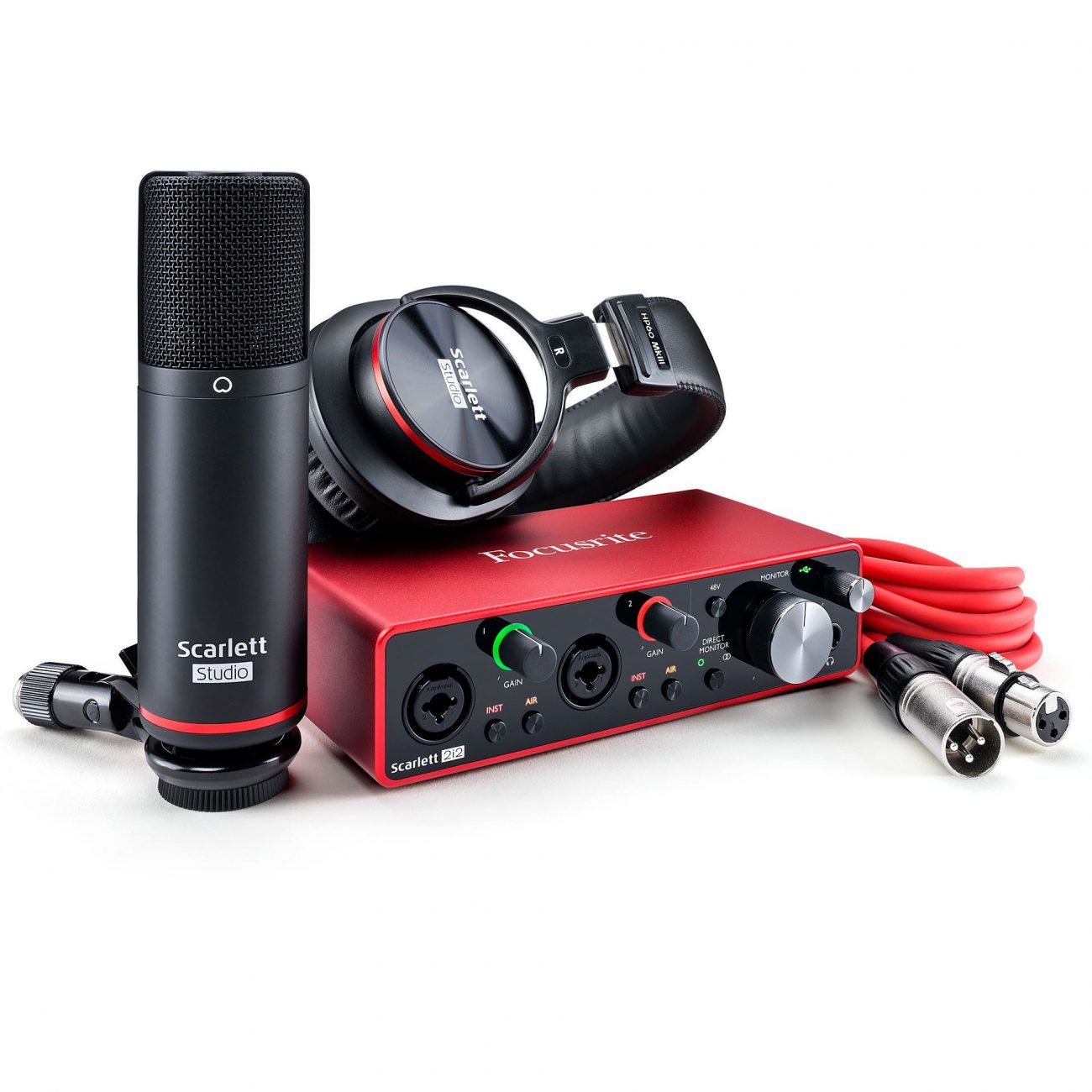Focusrite Pack de audio Focusrite Scarlett 2i2 Studio (3rd Gen) - AUDIO ...