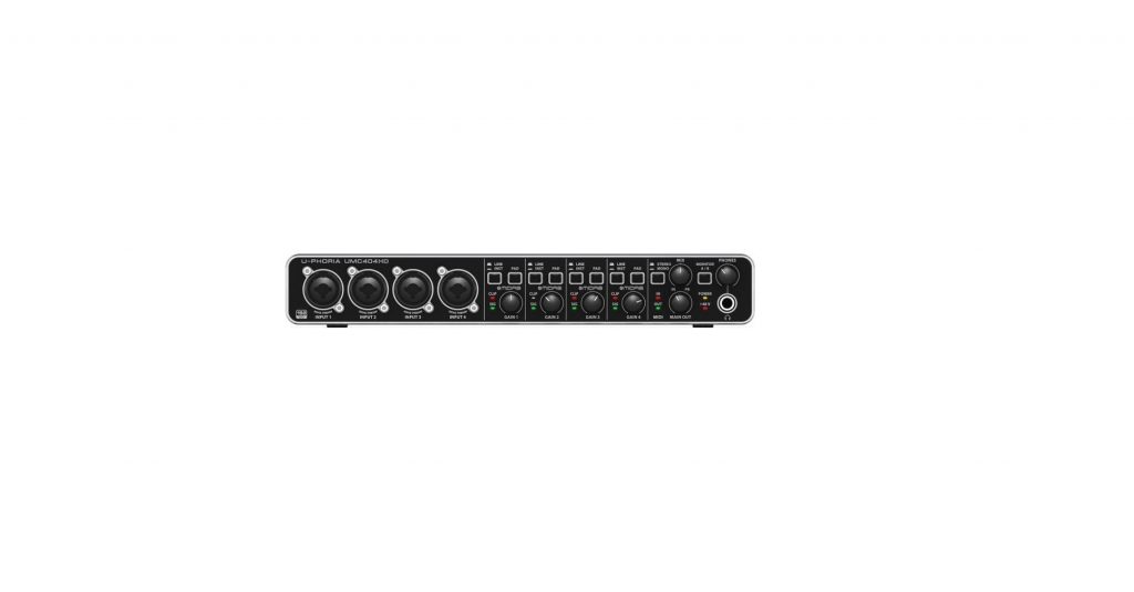 Behringer UMC404HD interface - AUDIO SPACE