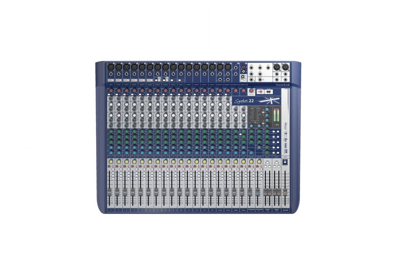 Soundcraft Signature 22 Mezclador 22, Canales con efectos - AUDIO SPACE